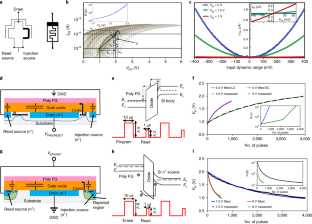 Two-terminal floating-gate transistors with a low-power memristive ...