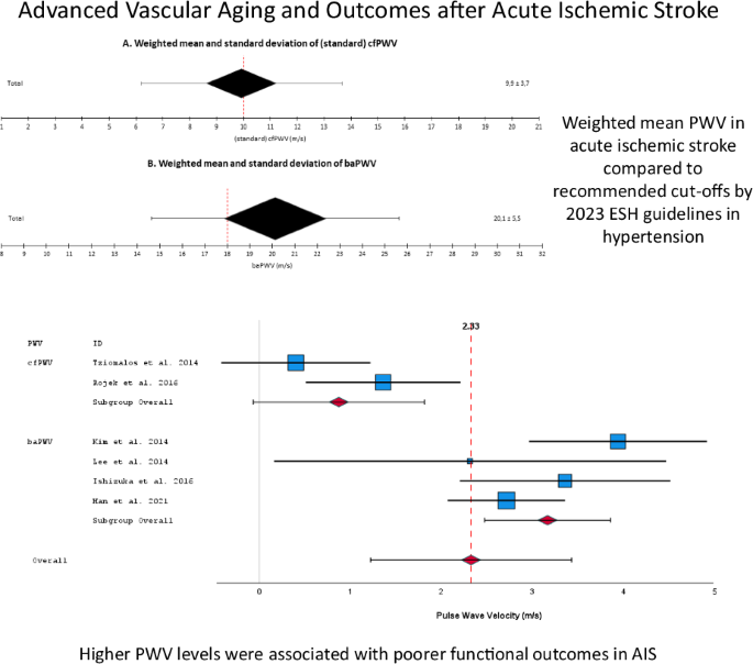 Advanced vascular aging and outcomes after acute ischemic stroke: a ...