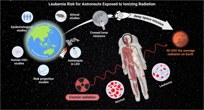 Possible impacts of cosmic radiation on leukemia development during ...