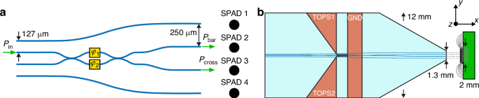Laser-written reconfigurable photonic integrated circuit directly ...