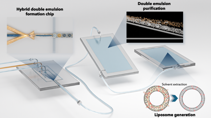 Facile and versatile PDMS-glass capillary double emulsion formation ...
