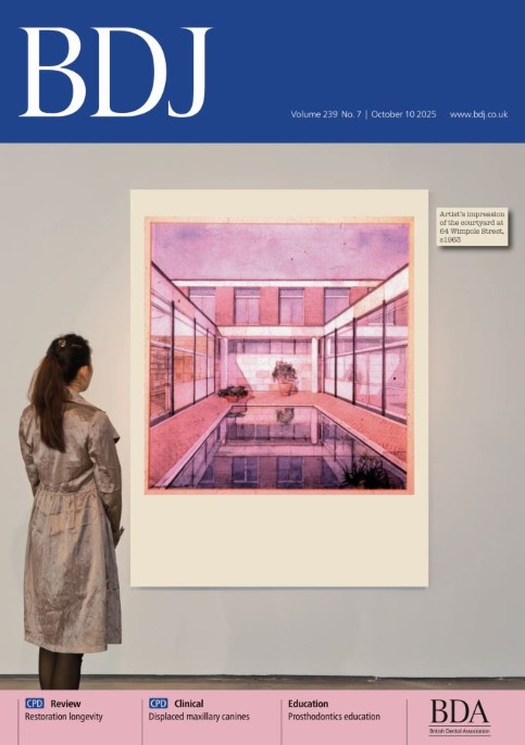 Volume 239 Issue 7 cover: The quadrangle at the BDA: a personal recollection | British Dental ...