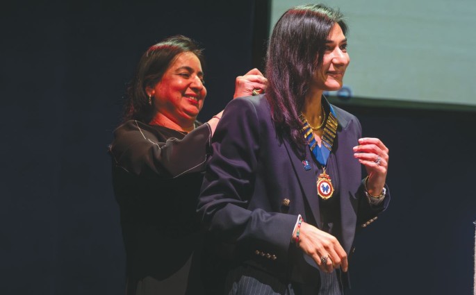 Dr Oosh Devalia inaugurated as BSPD President | British Dental Journal