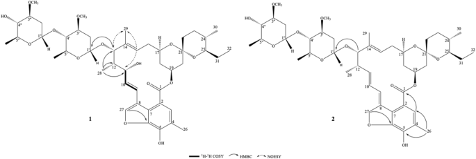 Two new aromatic tenvermectins from mutant Streptomyces avermitilis ...