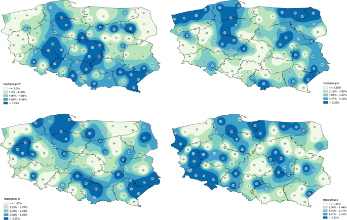 Mitochondrial DNA variability of the Polish population | European ...