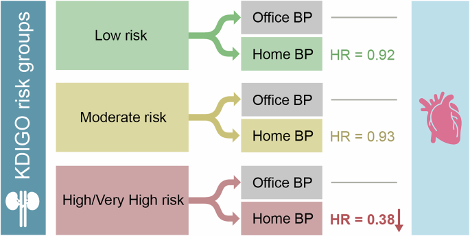 Impact of office and home blood pressure control on cardiovascular ...