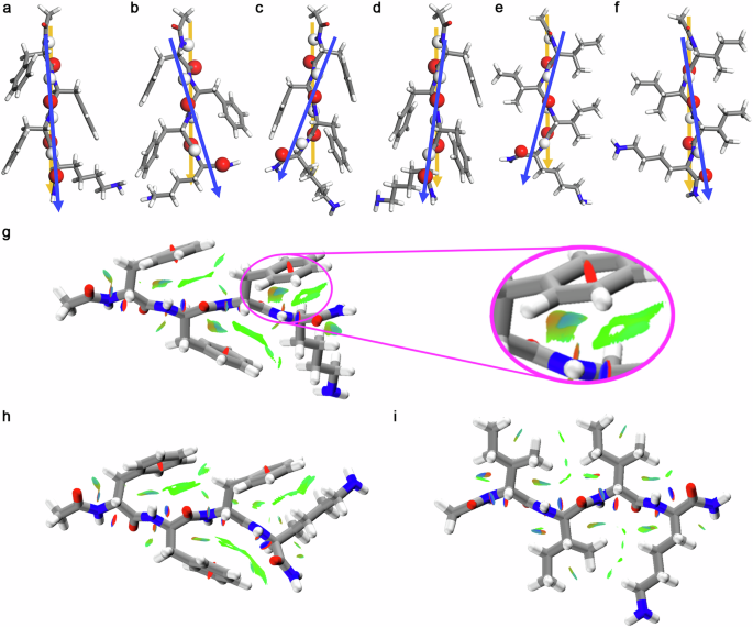 Chiral inversion induced by aromatic interactions in short peptide assembly | Nature Communications
