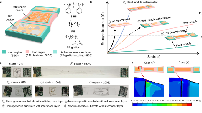A universal packaging substrate for mechanically stable assembly of ...
