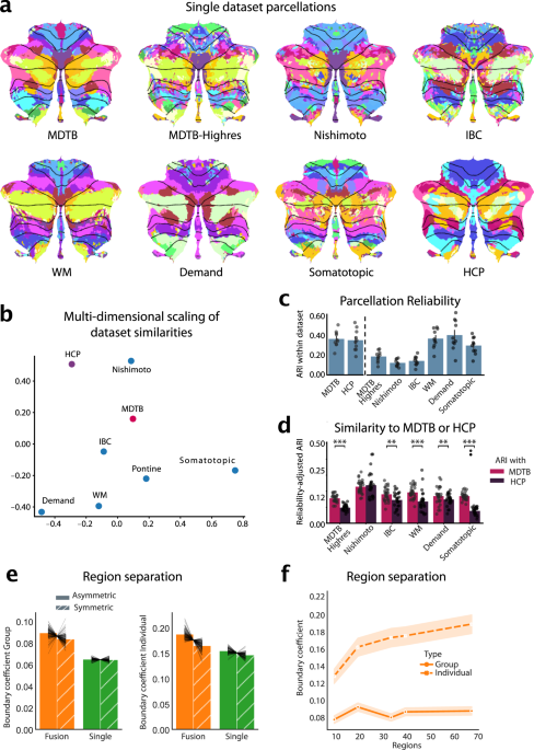 A hierarchical atlas of the human cerebellum for functional precision ...
