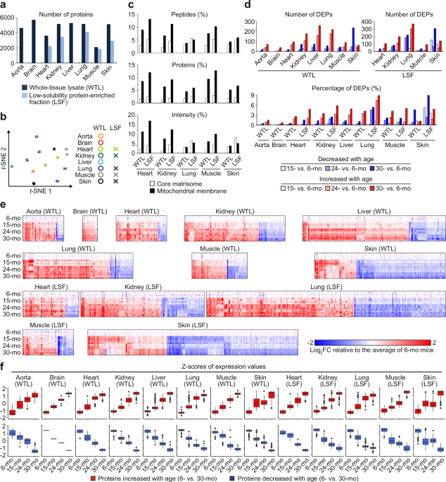 An atlas of the aging mouse proteome reveals the features of age ...