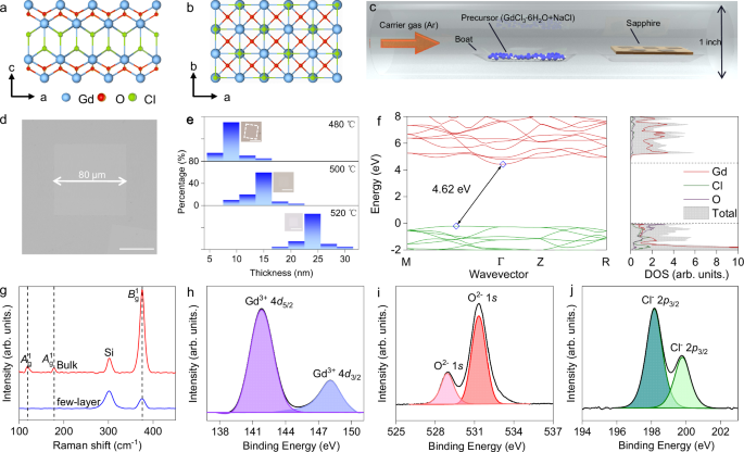 Single-crystalline High-κ GdOCl dielectric for two-dimensional field ...