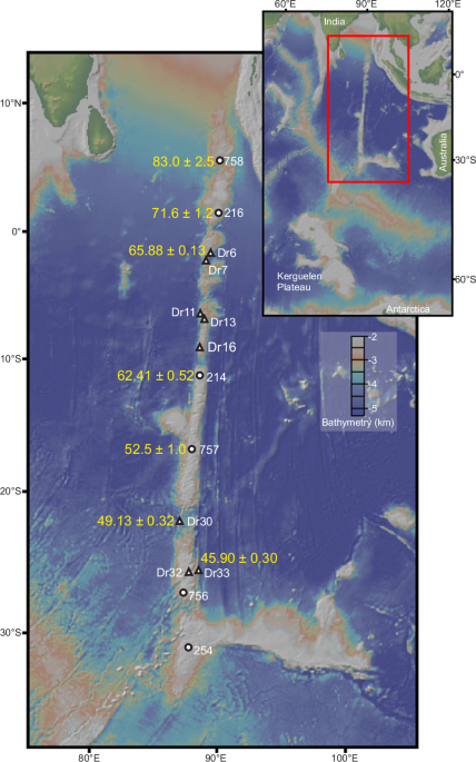 Earth’s longest preserved linear volcanic ridge generated by a moving ...