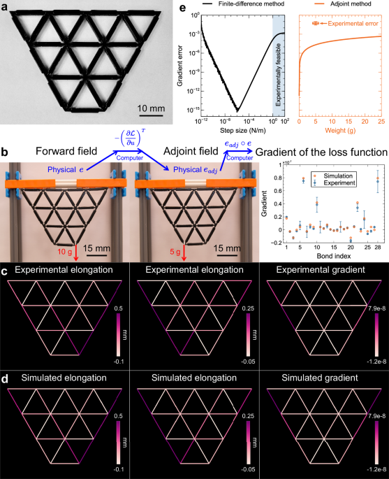 Training all-mechanical neural networks for task learning through in ...