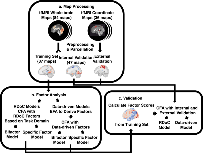 A data-driven latent variable approach to validating the research domain criteria framework ...