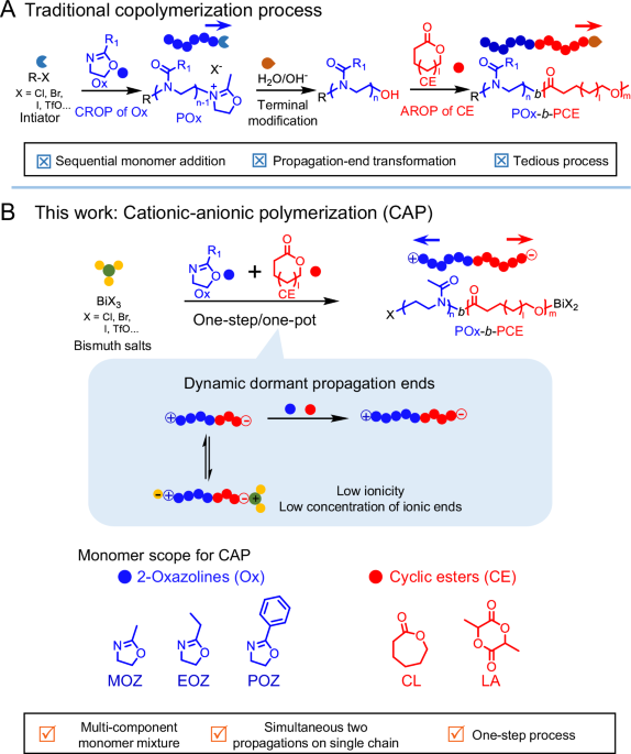 Cationic-anionic synchronous ring-opening polymerization | Nature Communications