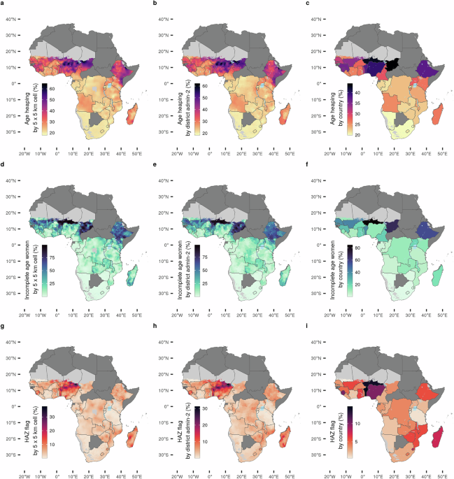 Subnational variations in the quality of household survey data in sub ...