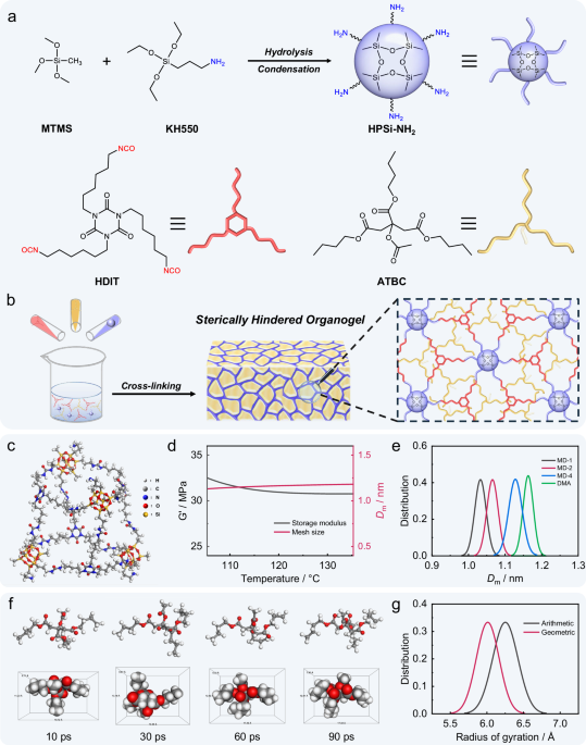 Locking small solvents by hypercrosslinked polymers towards sterically ...