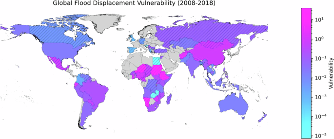 Socioeconomic predictors of vulnerability to flood-induced displacement ...
