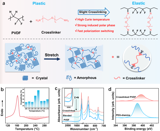 Intrinsic ferroelectric elastomers with ultrahigh Curie temperature and ...