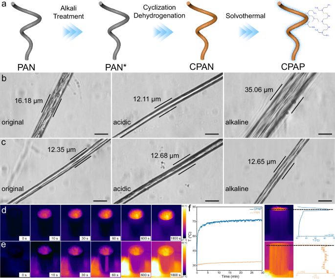 Designing self-adaptative cyclized polyacrylonitrile-polyethyleneimine ...