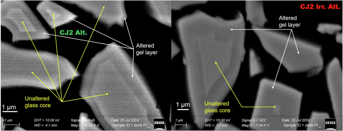 NMR study of a gel layer formed on an irradiated Na-aluminoborosilicate ...