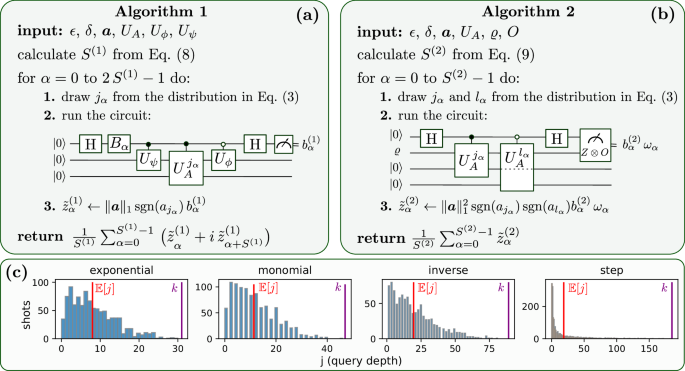 Randomized semi-quantum matrix processing | npj Quantum Information