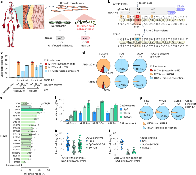 Treatment of a severe vascular disease using a bespoke CRISPR–Cas9 base ...