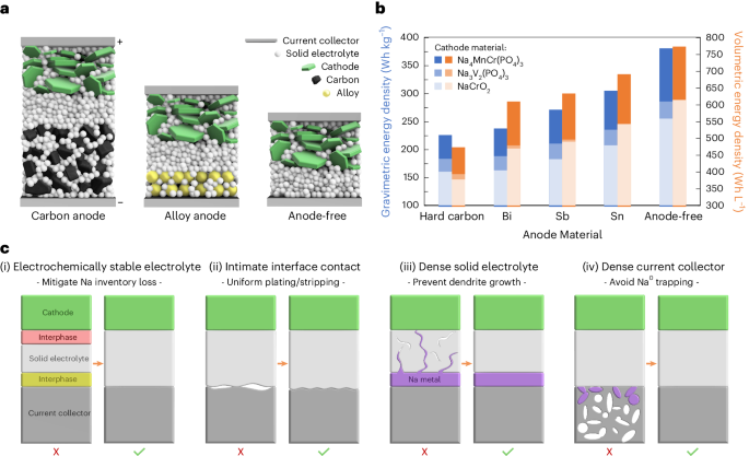 Design principles for enabling an anode-free sodium all-solid-state ...