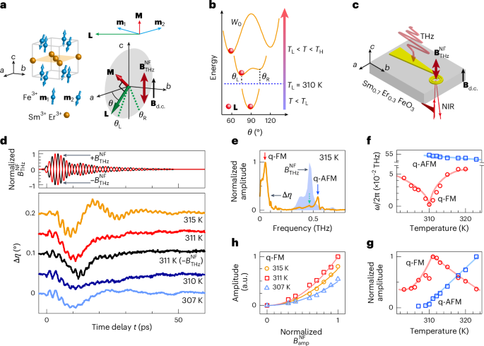 Spin switching in Sm0.7Er0.3FeO3 triggered by terahertz magnetic-field ...