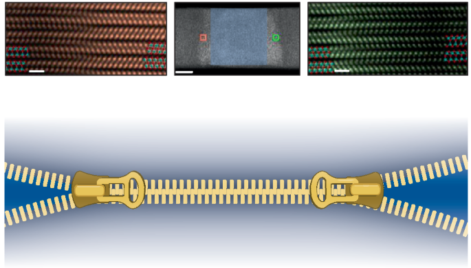 Layers split and zip for phase transition | Nature Materials