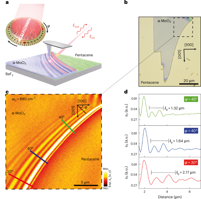 Directional strong coupling at the nanoscale between hyperbolic ...