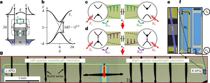 Photon-mediated long-range coupling of two Andreev pair qubits | Nature ...