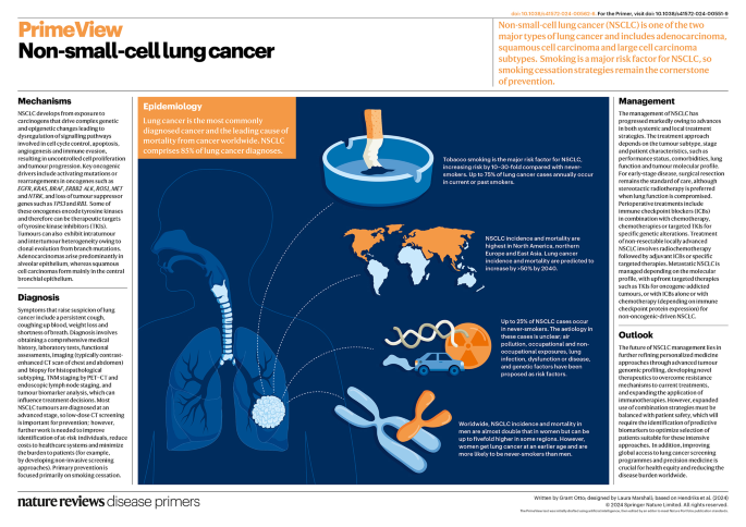 Non-small-cell lung cancer | Nature Reviews Disease Primers