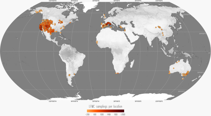 Globe-LFMC 2.0, an enhanced and updated dataset for live fuel moisture ...