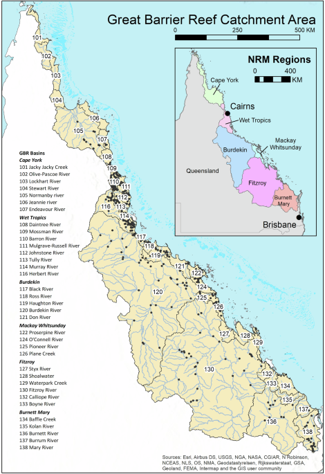 Compilation of riverine water quality data from the Great Barrier Reef ...