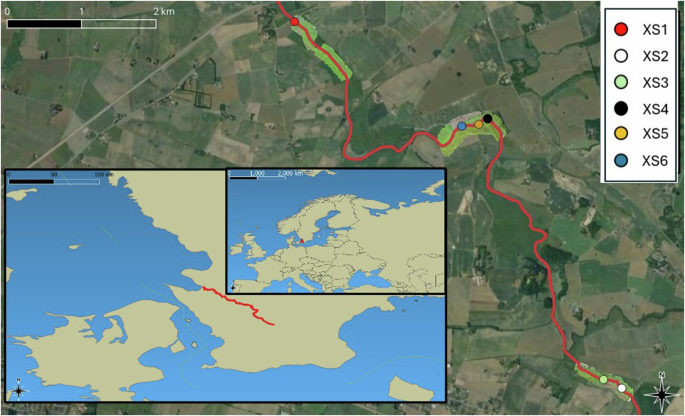 UAS hydrometry: contactless river water level, bathymetry, and flow ...