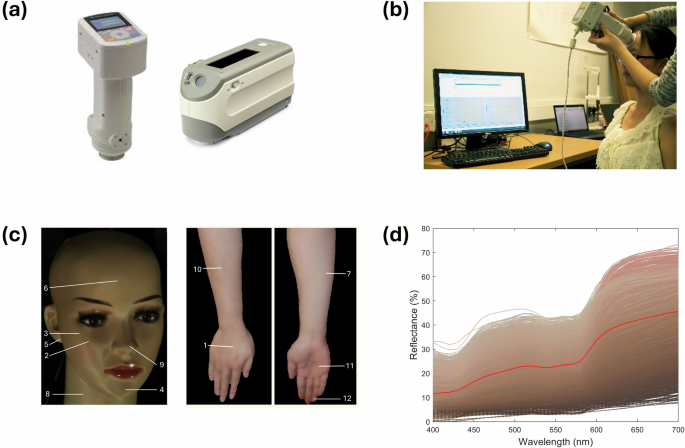 The International Skin Spectra Archive (ISSA): a multicultural human ...