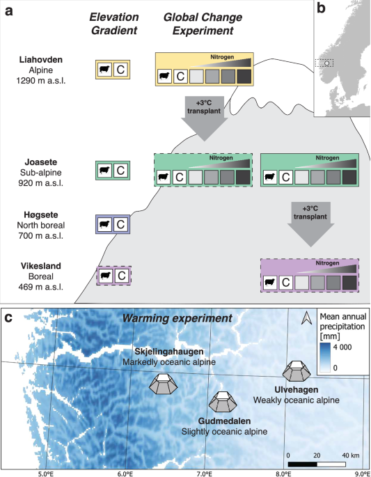 Plant traits and associated ecological data from global change ...