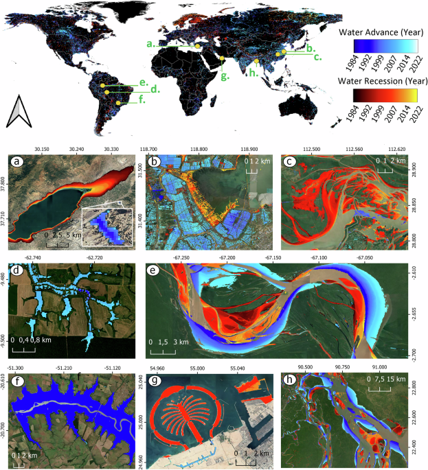 Surface Water Transitions 1984–2022: A Global Dataset at Annual ...