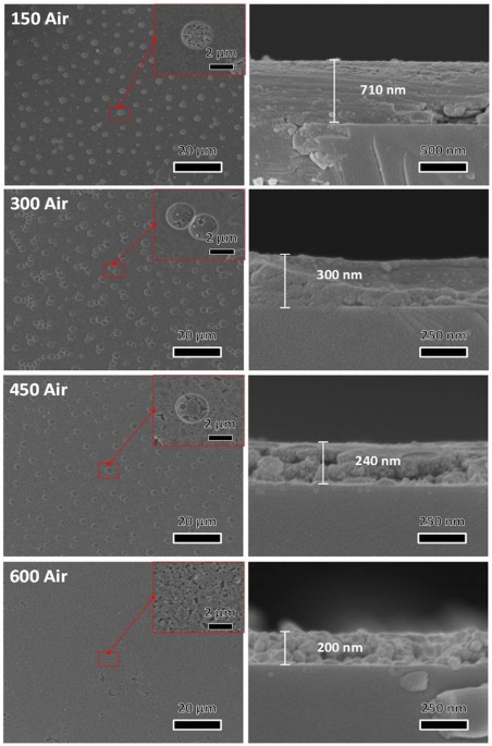 Marangoni effect induced macro porous surface films prepared through a ...