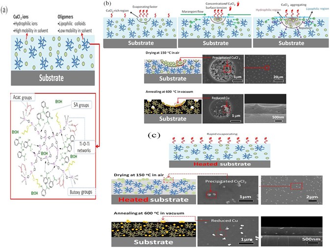 Marangoni effect induced macro porous surface films prepared through a ...