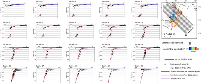 The Calabrian Arc: three-dimensional modelling of the subduction ...
