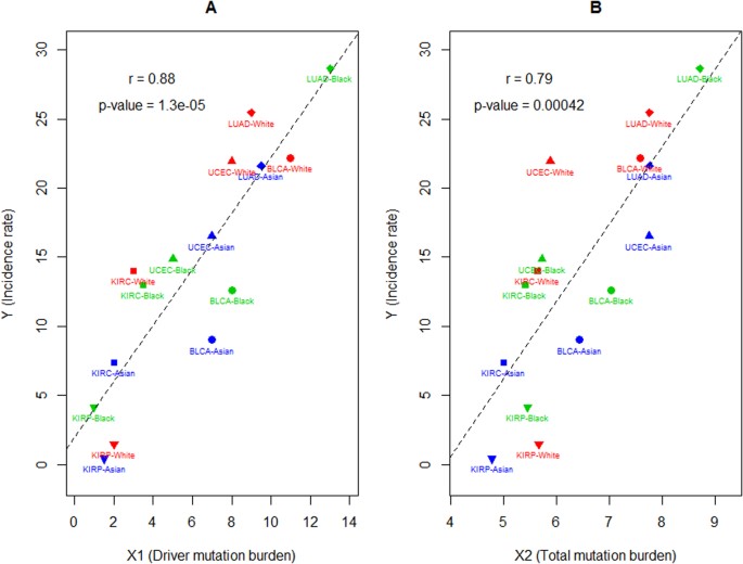 Racial disparities in patient survival and tumor mutation burden, and ...