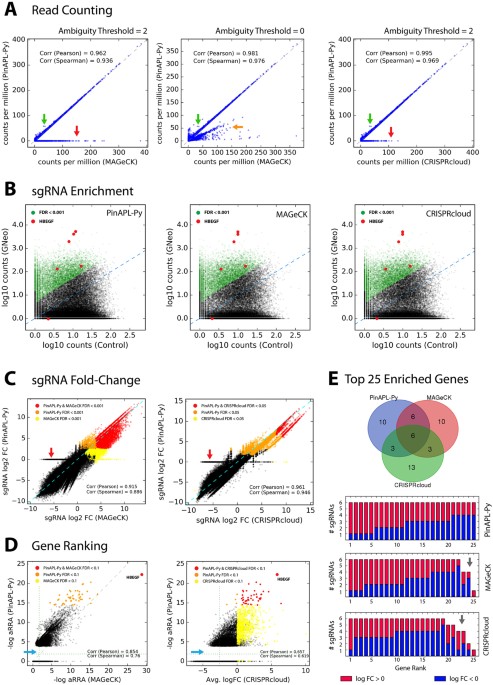 PinAPL-Py: A comprehensive web-application for the analysis of CRISPR ...