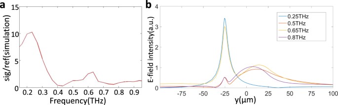 Surface Enhancement Of Thz Wave By Coupling A Subwavelength Linbo 3 Slab Waveguide With A