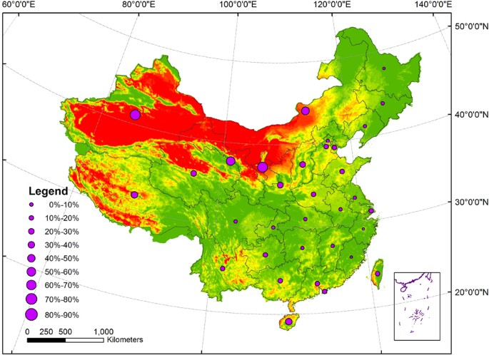 Spatial-Temporal Variation of Drought in China from 1982 to 2010 Based on a modified Temperature ...
