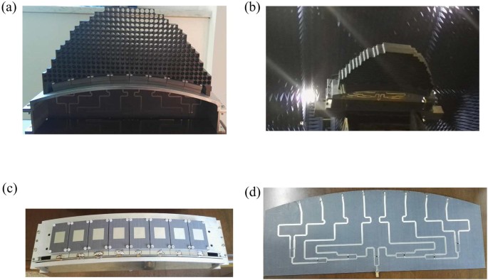 Experimental demonstration of conformal phased array antenna via transformation optics ...