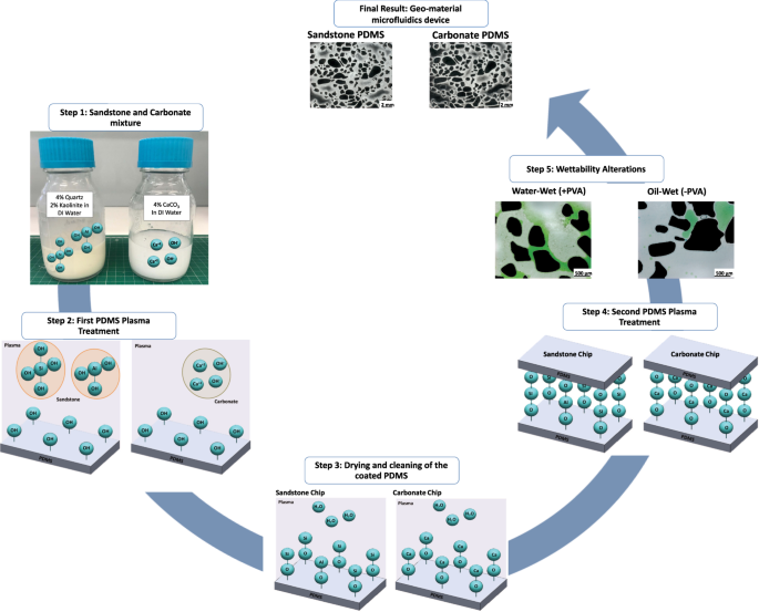 Functionalisation of Polydimethylsiloxane (PDMS)- Microfluidic Devices ...