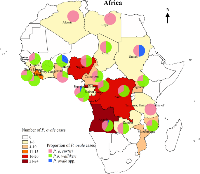 Characterization of Plasmodium ovale spp. imported from Africa to Henan ...