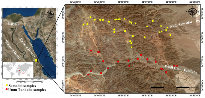 An integrated remote sensing, petrology, and field geology analyses for ...
